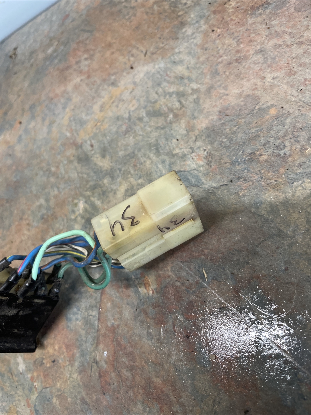 84-88 TOYOTA PICKUP TRUCK 4RUNNER REAR WINDOW WIPER SWITCH OEM HATCH ...