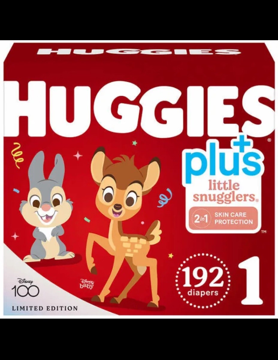 Huggies Snug Dry Disney Mickey Mouse Jumbo Diapers Size