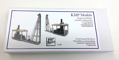 S scale Pile Driver, Model Railroad, Logging, Lumber | eBay