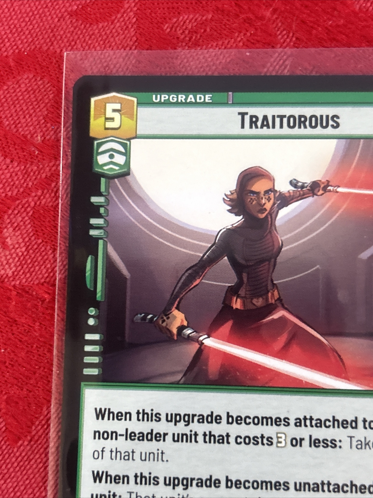 Star Wars Unlimited - Traitorous - Spark of Rebellion (SOR) - 122/252 ...