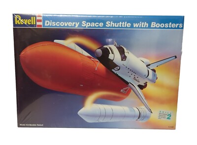 (SEALED) Revell -Discovery Space Shuttle W/ Boosters 1:144 Model Kit ...