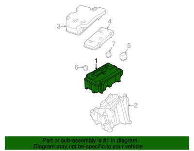 GM Engine Wiring Harness Junction Block 25865468 | eBay