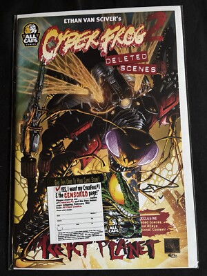 Cyberfrog 2 Rekt Planet - DELETED SCENES w/ Trading Card - Signed by ...