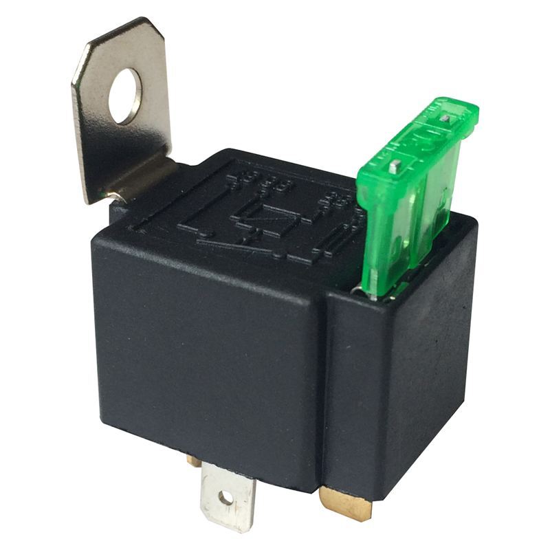 4Pin DC12V 30A Fused On/Off Automotive Fused Relay With insurance wire ...