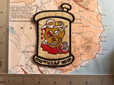 Patch , 6110th usaf patch , us air force path , vietnam war patch , P1 ...