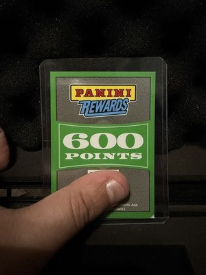 Panini Rewards 600 Points - Unused Redemption Card | eBay