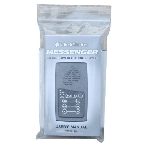 In Touch Ministries Solar Powered Audio Player Messenger Earbuds ...
