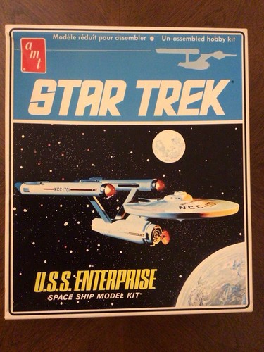 AMT-ERTL 1:537 Star Trek U.S.S. Enterprise Space Ship Model Kit AMT ...