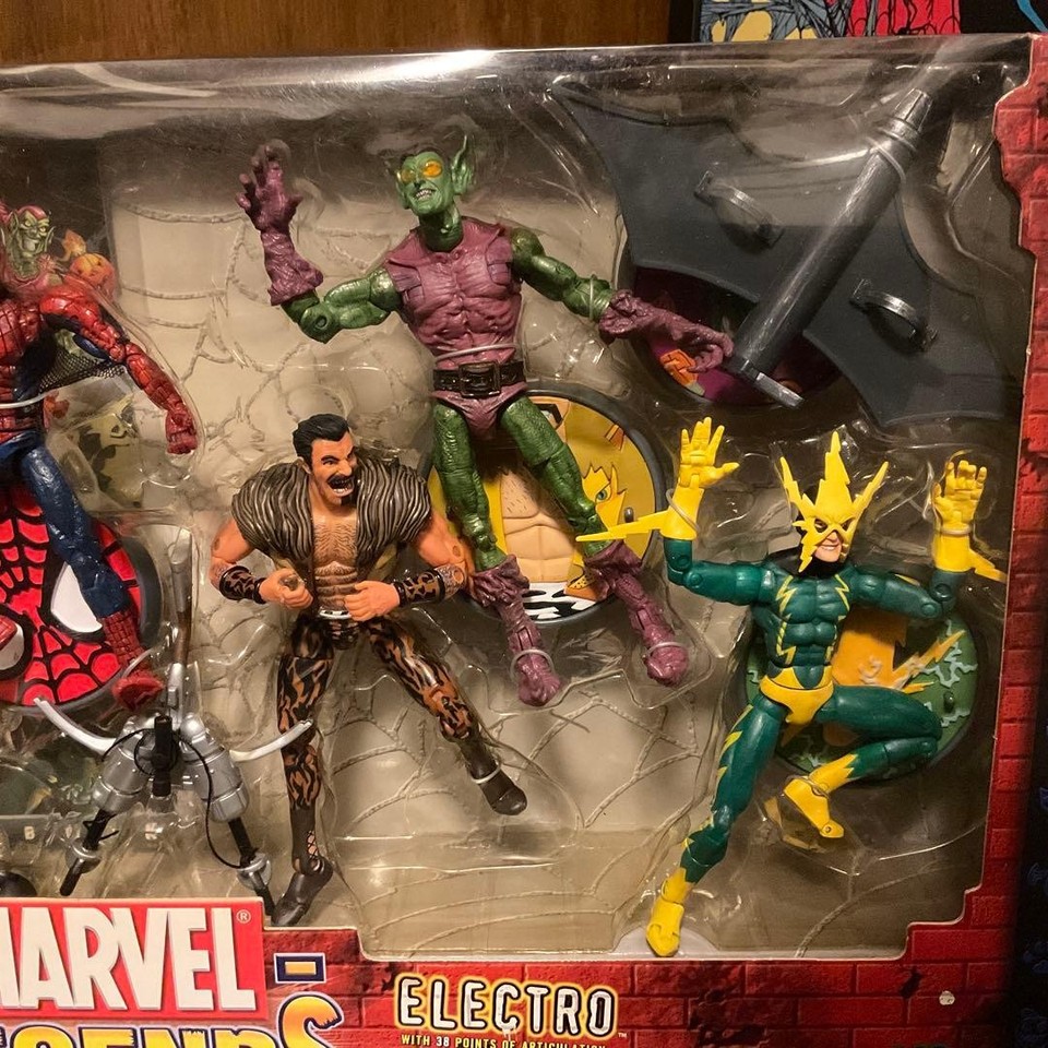 Marvel Legends Spider-Man vs Sinister 6 Box Set Toybiz 2004 Rare New ...