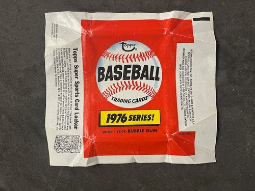 1976 Topps Baseball Wax Pack Wrapper | eBay