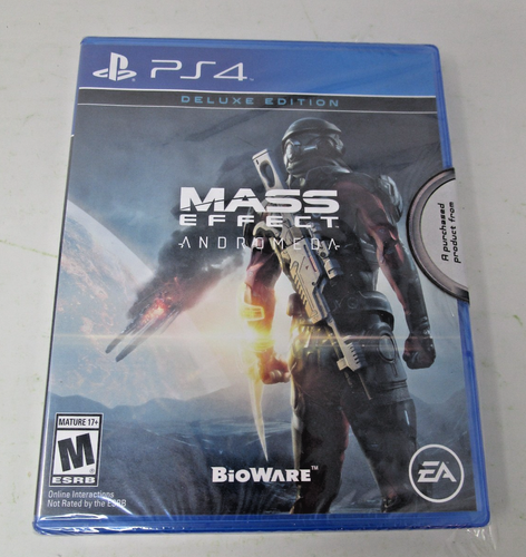 Mass Effect Andromeda Deluxe Edition Sony PlayStation 4 PS4 Sealed ...
