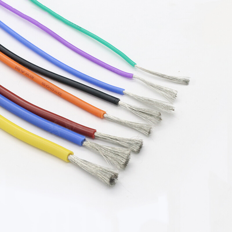 UL 2 - 30AWG Cavo Elettrico Filo di Rame Stagnato a Più Silicone Fili 0 ...
