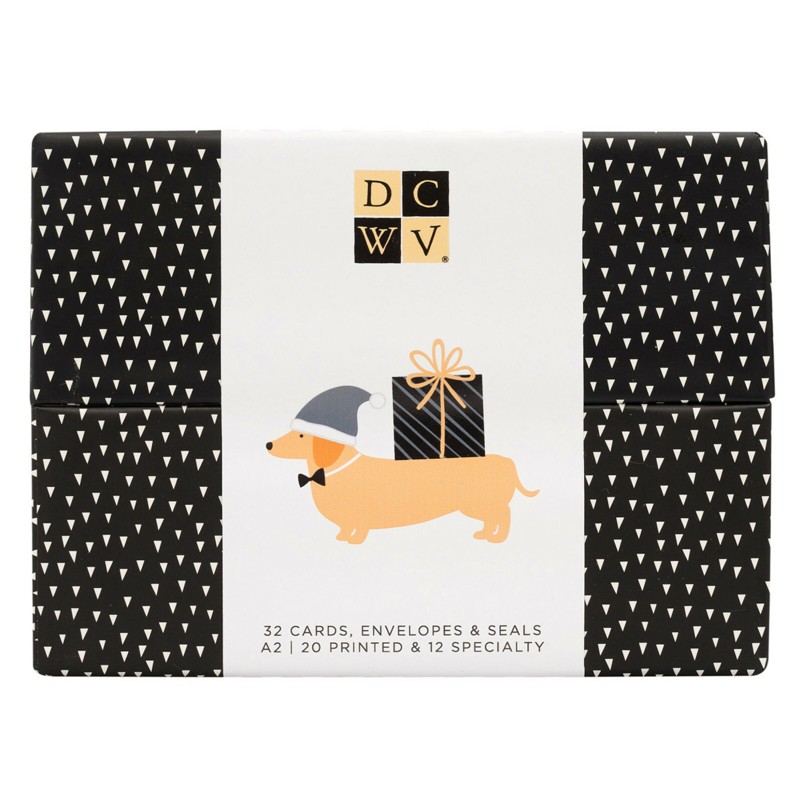 DCWV MERRY & BRIGHT BOX OF CARDS scrapbooking 32 CARDS 32 ENVELOPES 32 ...