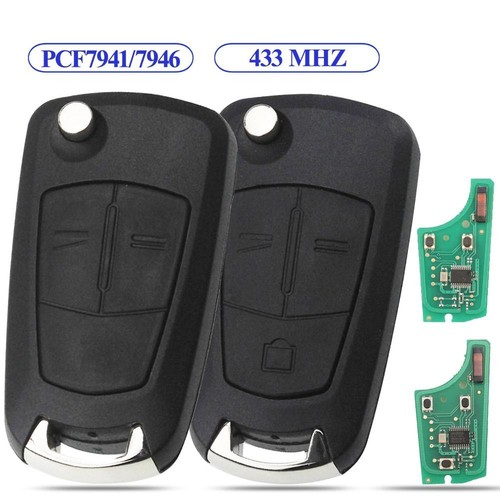 PCF7941/7946 Remote Car Key for Opel/Vauxhall Astra H Zafira B Corsa D Vectra C | eBay Australia
