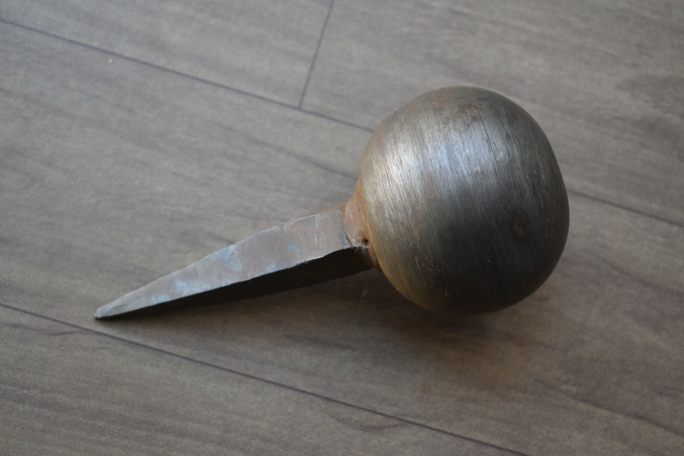 Vintage iron Ball Anvil Blacksmith Hardy Tool Stake mashroom anvil tool ...