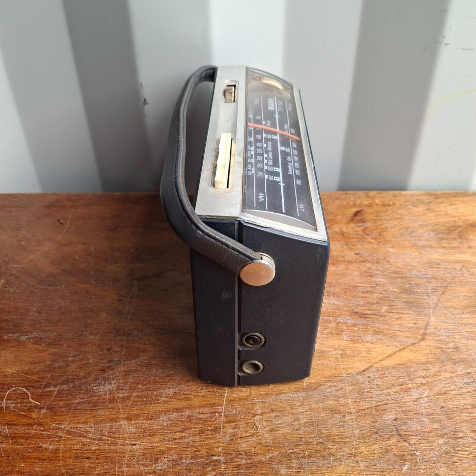 Original Vintage Bush TR162 Portable Transistor Radio, Made in GB, 1960 ...
