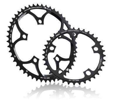 MICHE Chainring Compact PCD 110mm internal 38 teeth black 9/10-speed | eBay
