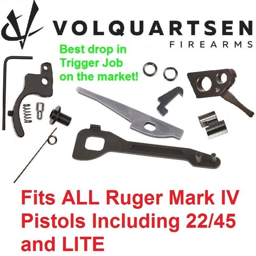 VOLQUARTSEN Mark IV COMPETITION KIT Black Trigger Ruger MK 4 & 22/45 ...