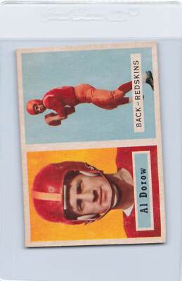 1957 Topps #24 Al Dorow Redskins EX/MT *DA-A6930 | eBay