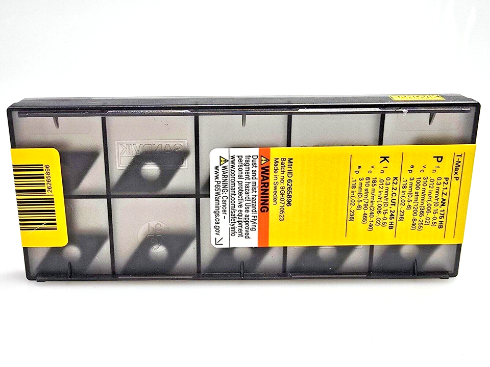 Sandvik Coromant DNMG 432-PM 4325 DNMG 15 04 08-PM Carbide Inserts (Box ...