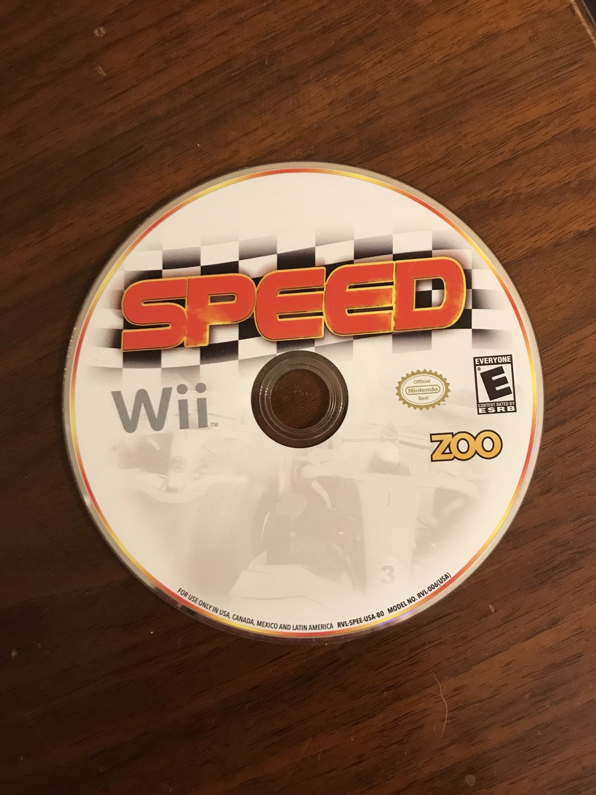 Speed (Nintendo Wii, 2010) 802068103026| eBay