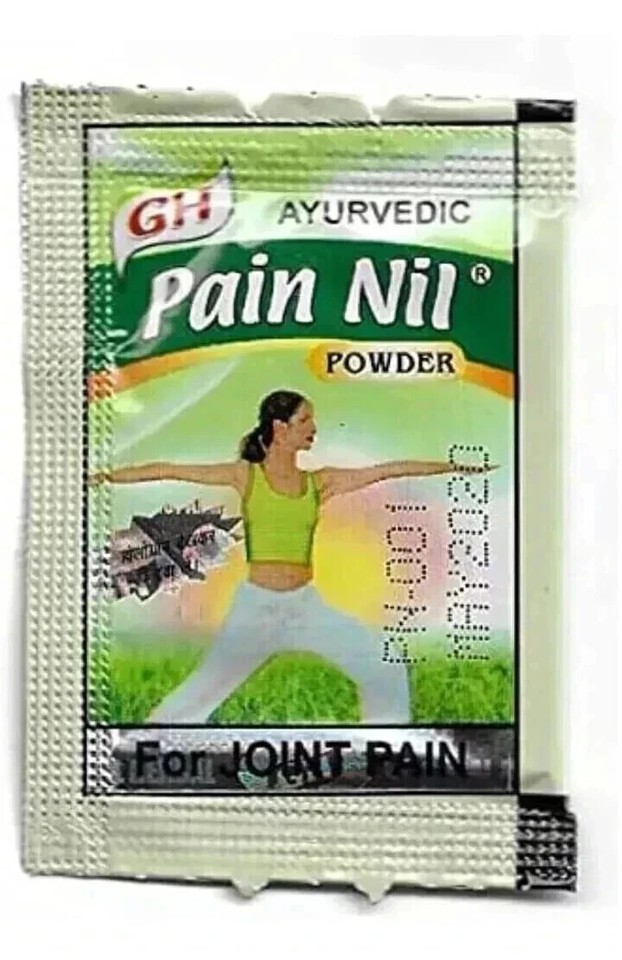 Ayurvedic Herbal Pain Nil powder 56 pouches For Joint pain Relief | eBay