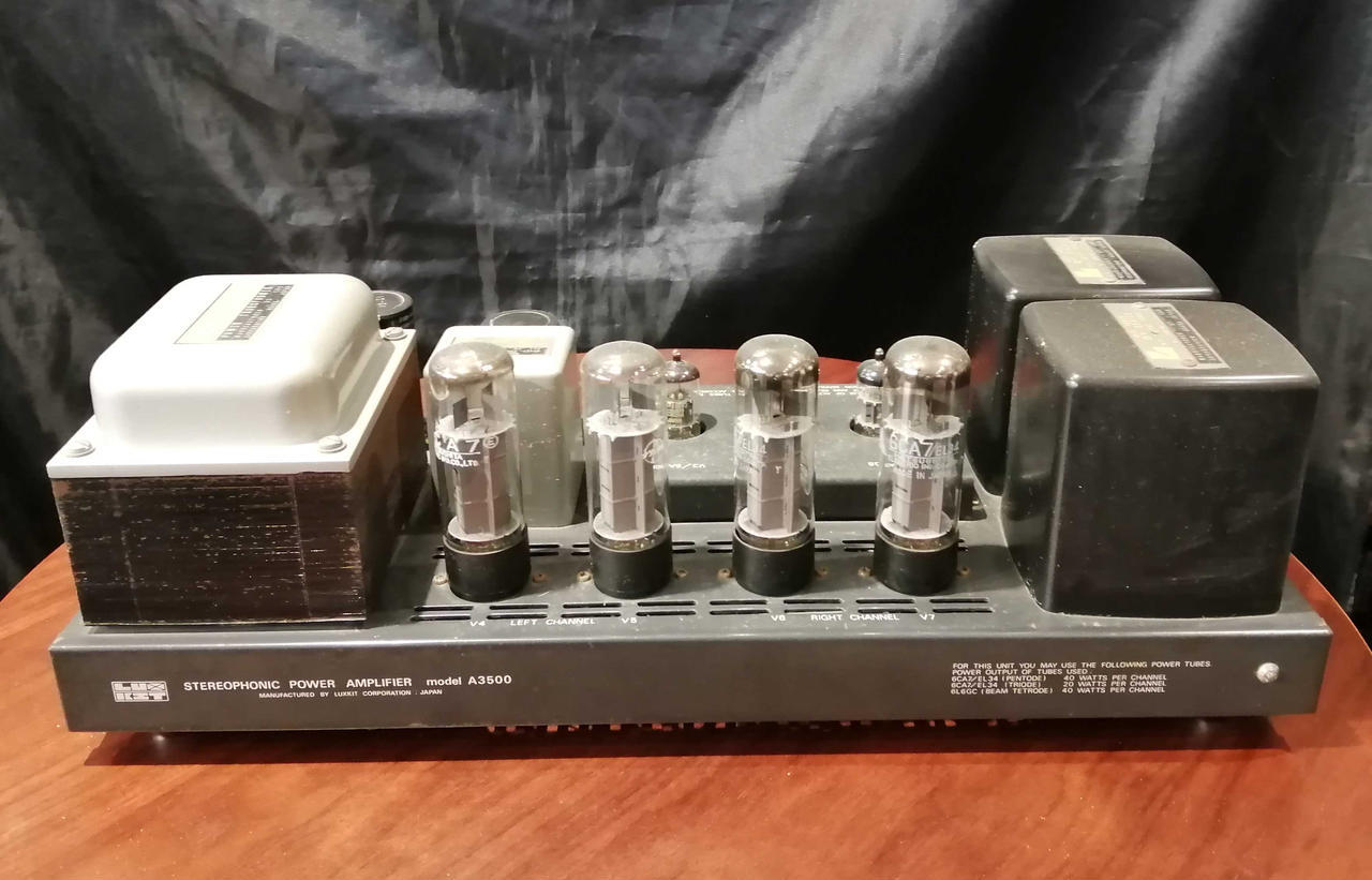 Luxman A3500 Tube Power Amplifier | eBay