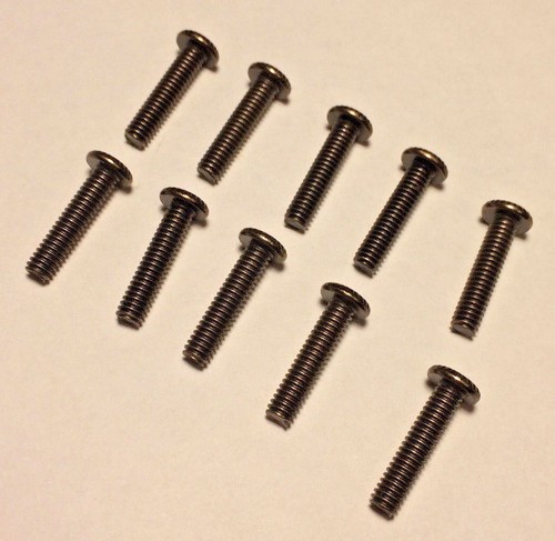 New Lot Of 10 Steel 3/4" Long Antique Brass Finish Thumbhead Screws 8/ ...
