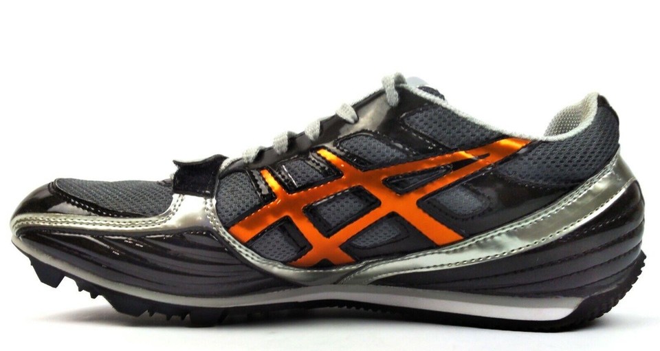 Asics Men's Cleated Running Shoes Turbo Jump Lace Up Lightweight ...