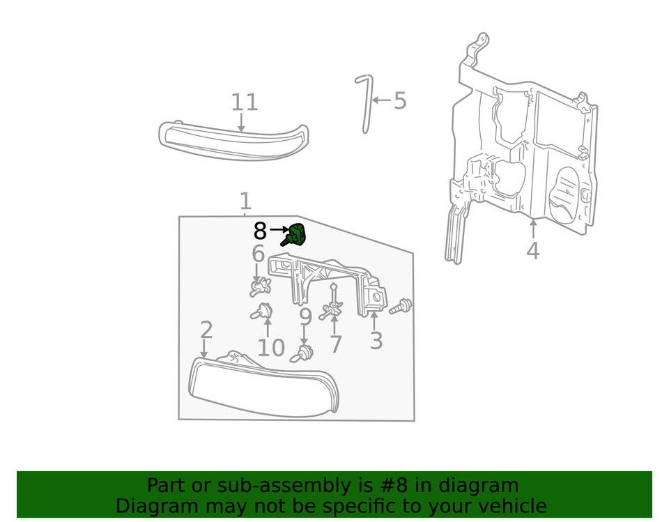 Genuine GM Head Lamp Center Pivot Ball Stud 16532978 | eBay