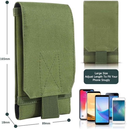 Men Tactical Cell Phone Belt Pack Bag Molle Waist Holster Pouch Case ...