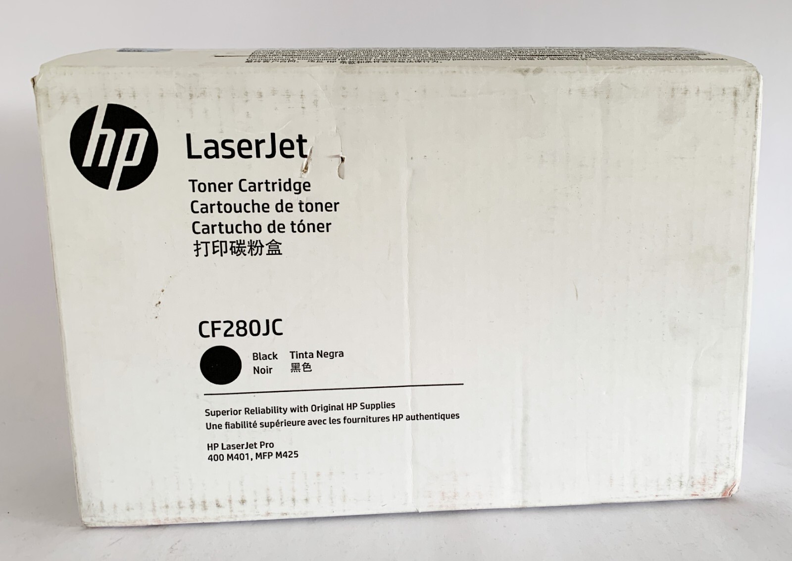 Genuine HP 80J (CF280JC) Black Jumbo Yield Toner Cartridge TAB VAT ...
