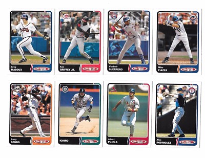 2003 Topps Total Baseball Team Checklists - 30 Card Set | eBay