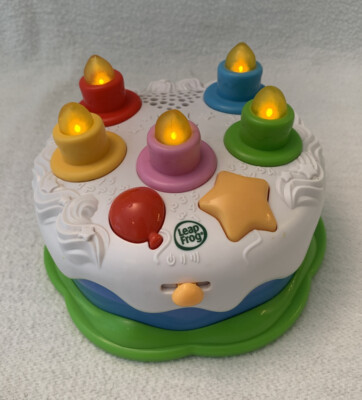 LEAP FROG Counting Candles Birthday Cake Light up Musical Learning ...