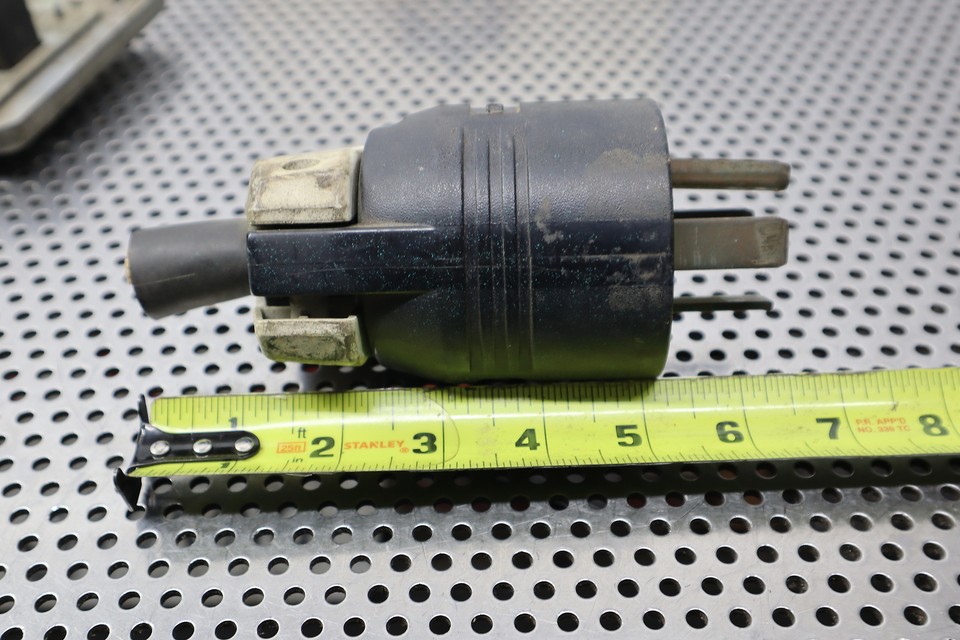 Hubbell Straight 9461C Angle 9462C Plug 60A 125/250V & 9460A Receptacle ...