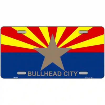 Bullhead City Arizona Flag Metal Sign | eBay