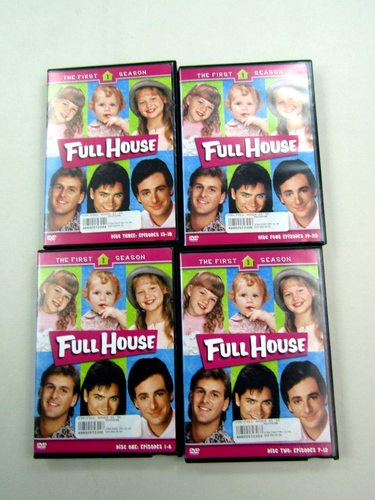 Full House DVD The Complete First Season 4 Discs Television Sitcom ...