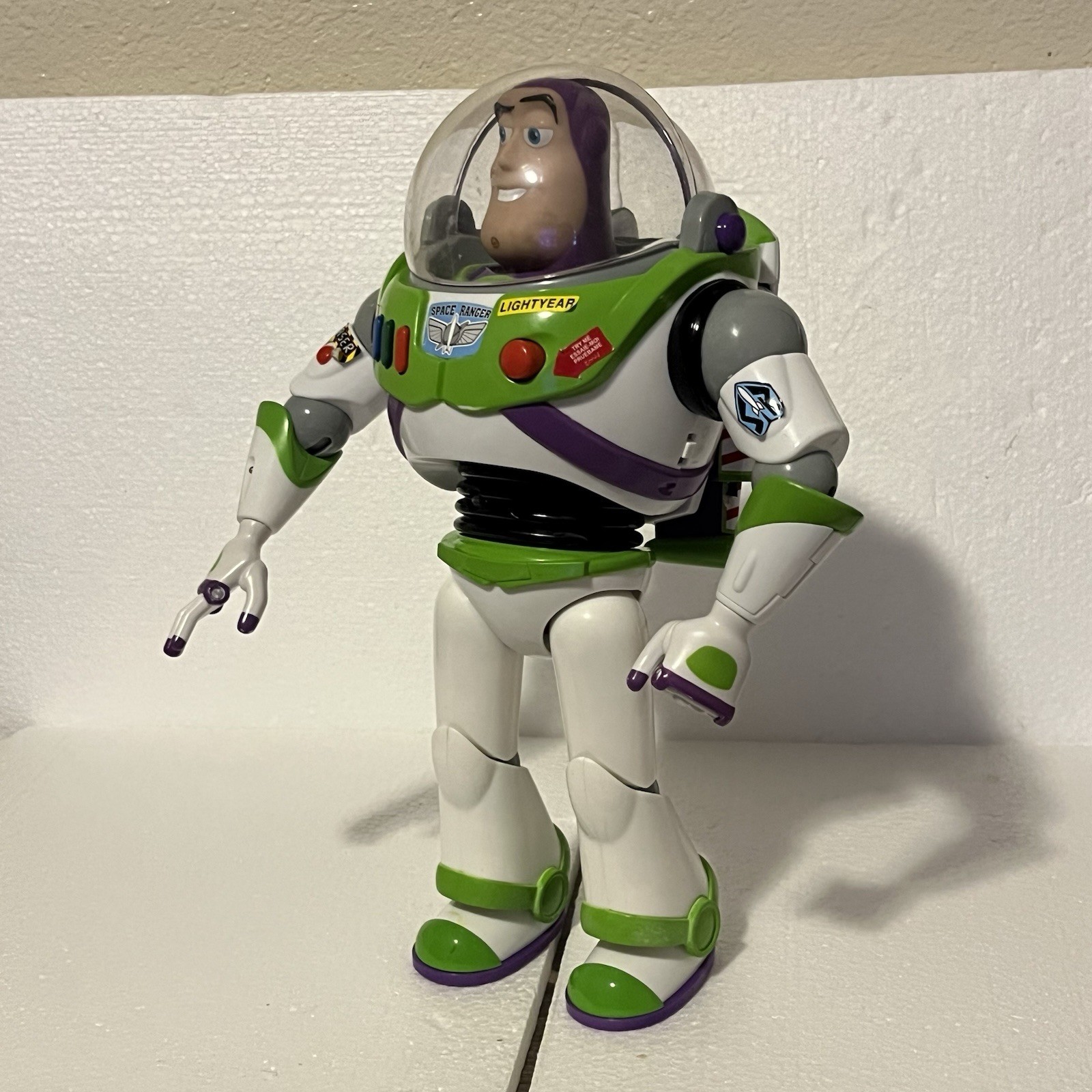 Disney Store Toy Story Buzz Lightyear 12-inch Interactive Talking ...