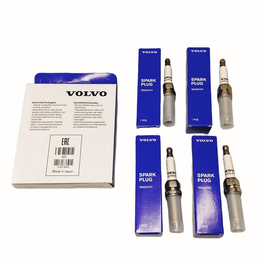 Genuine Volvo Spark Plug 31673604 Set 4 for sale online | eBay