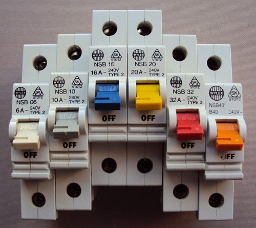 WYLEX NSB 6 10 16 20 32 40 AMP TYPE 2 B NSB06 NSB10 NSB16 NSB20 NSB32 ...
