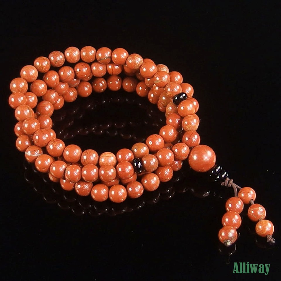 energy Gemstone Stretchy Beaded Bracelet Necklace 6mm 108 Prayer ...