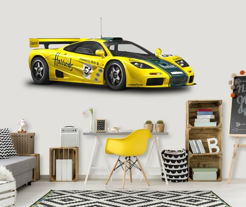 3D Sports Car G88 Car Wallpaper Mural Poster Transport Wall Stickers ...