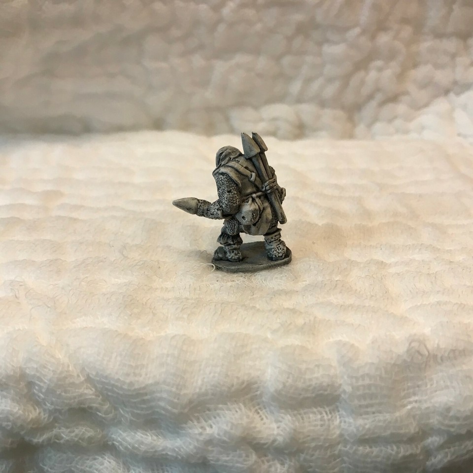 orc ogre soldier goblin grenadier D&D MINI metal miniature vintage tsr ...