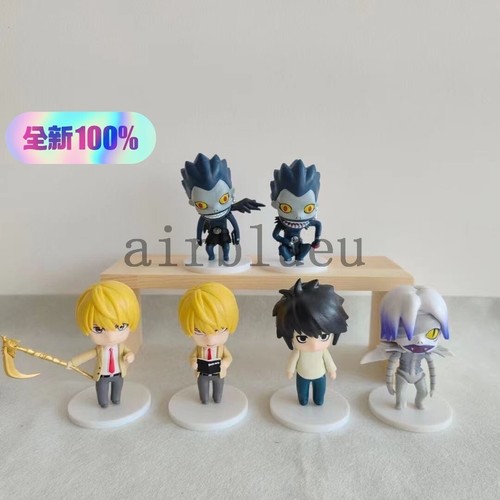Animation Death Note Rem Ryuk L Yagami Light 6pc set PVC Figure Statue ...