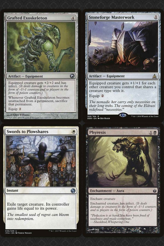 Atog Tribal Infect Commander Deck EDH MTG Magic Ready-to-Play Atogatog ...