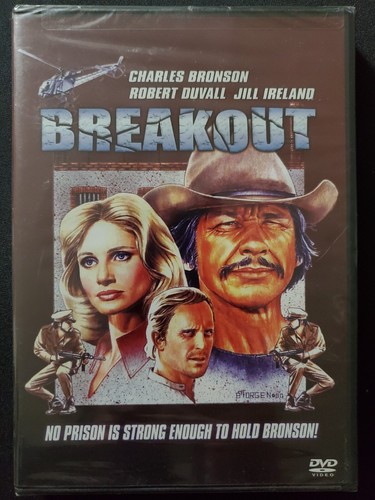 Breakout DVD Charles Bronson, Robert Duvall, Jill Ireland 1975 R1 NEW ...