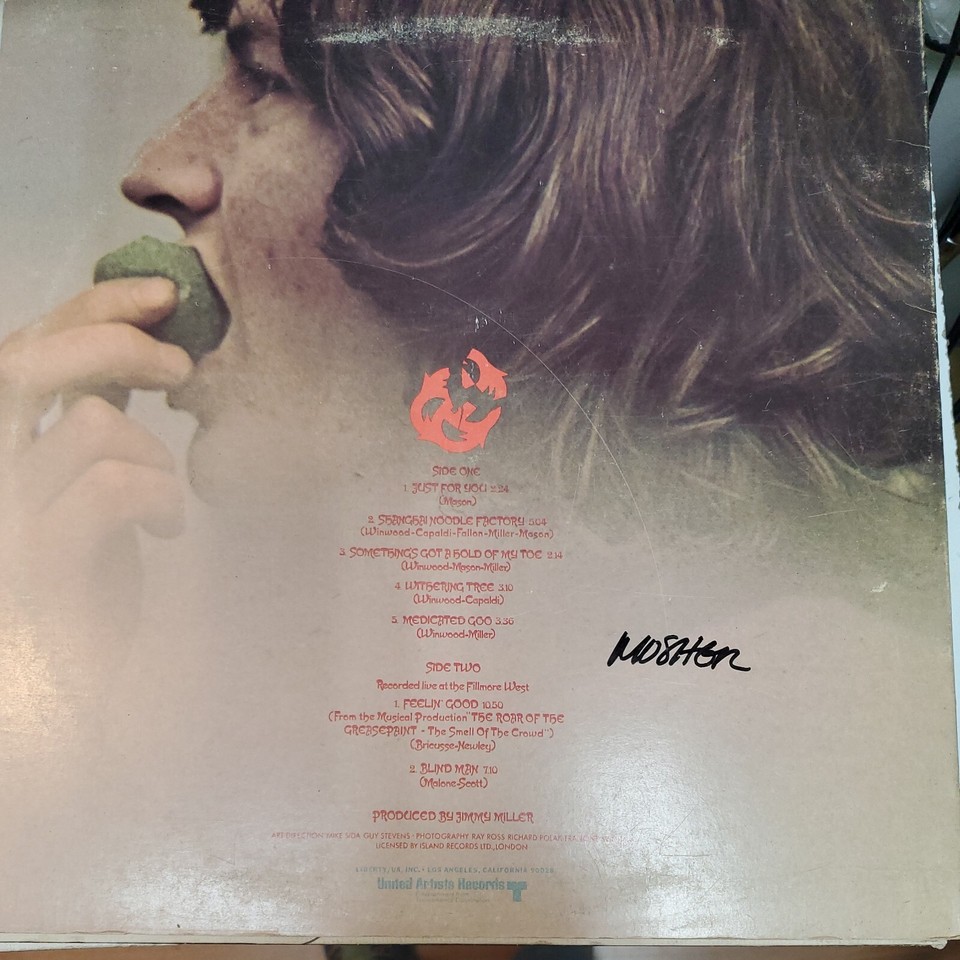 TRAFFIC LAST EXIT United Artists Records UAS-6702 33 RPM vinyl LP | eBay