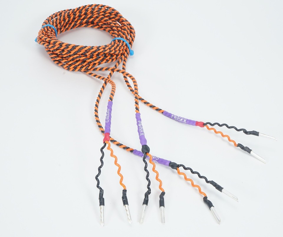 Tuneful Cables Speaker Cables / Belden 9497 / Cryo Silver Beryllium BFA ...