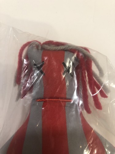 New Dammit Doll Plush Red & Silver& Black Stress Relief Limited Edition ...