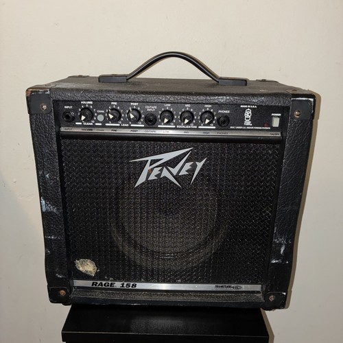 Vintage Peavey Rage 158 Electric Guitar 10w Amp Combo Amplifier | eBay